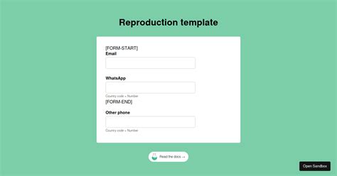 Bug With Optional Fields Inside Formulateform Codesandbox