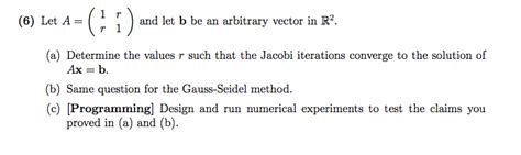 Let A And Let B Be An Arbitrary Vector In R2