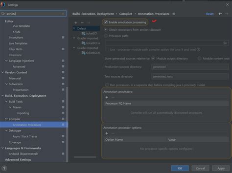 java jps incremental annotation processing is disabled jaeuk s