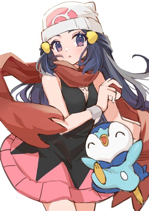 Dawn And Piplup Pokemon And More Drawn By Alisky Danbooru