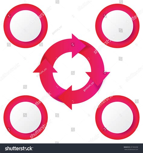 Vector Life Cycle Diagram Stock Vector Royalty Free