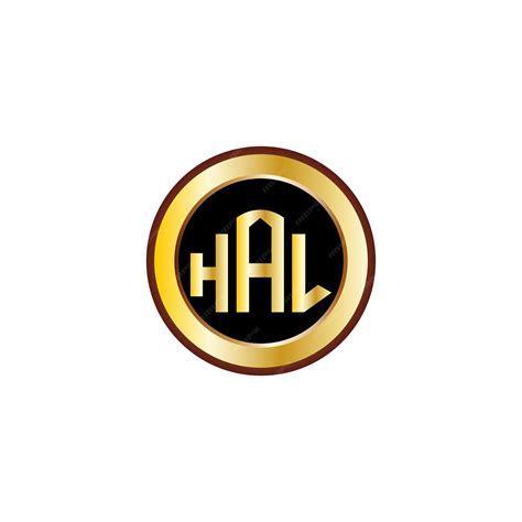 Premium Vector Creative Htb Letter Logo Design With Golden Circle