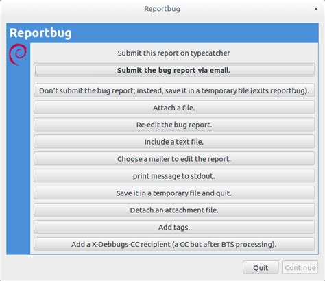 How To Report Software Bugs In Debian Using Reportbug LinuxBabe