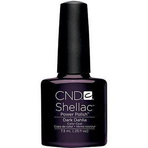 Cnd Shellac Dark Dahlia Mk Beauty Club