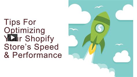 Ppt Tips For Optimizing Your Shopify Stores Speed And Performance Powerpoint Presentation