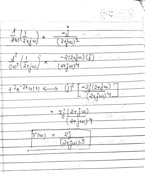 [solved] given x t calculate the fourier transform x jw c x t