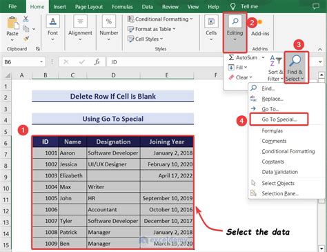 How To Delete Row If Cell Is Blank In Excel