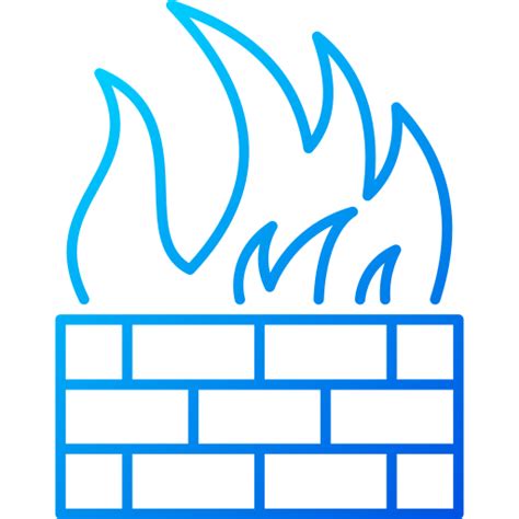 Network Firewall Free Security Icons