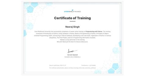 Neeraj Singh On Linkedin Successfully Completed The Programming With