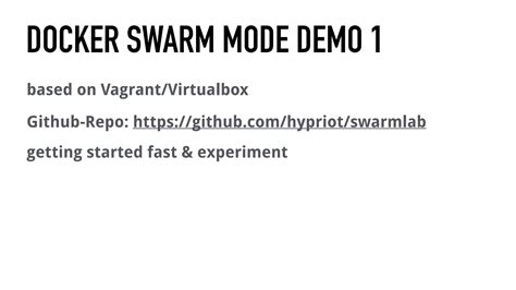 Docker Swarm Reloaded Pdf