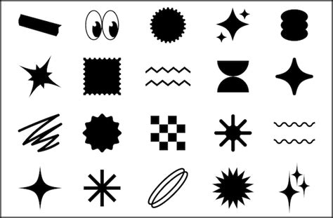 Premium Vector Elements And Shapes For Background