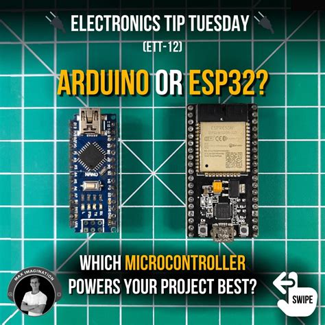 Max Imagination Ett 12 Arduino Or Esp32 For That Project A Few