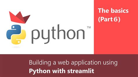 python and streamlit practices part 6 poo youtube