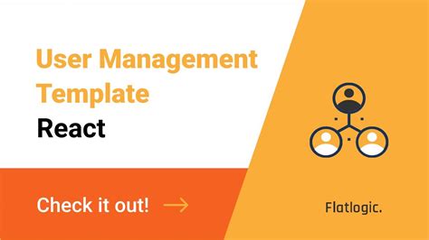 User Management Template Made With Reactjs Highly Intuitive Dashboard