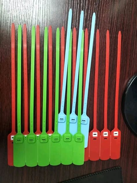 Green White And Red Plastic Security Tag Seal For Sealing At Best Price In New Delhi