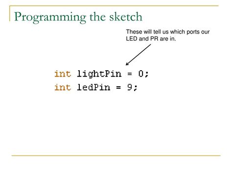 PPT Working With Arduino Lesson 2 Variable Photo And Force Sensitive Resistors PowerPoint