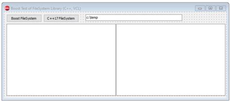 Two Vcl Example Applications That Use Cbuilder And The C Boost