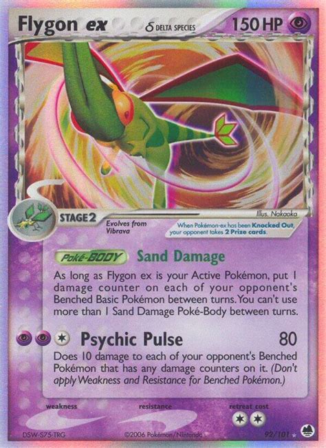 Flygon Ex Power Keepers Pokemon