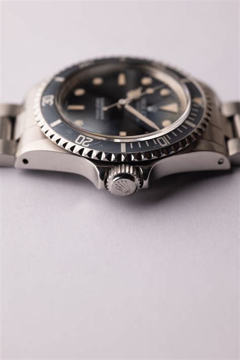 1987 Rolex 5513 Ghost Wgs Submariner Grey And Patina