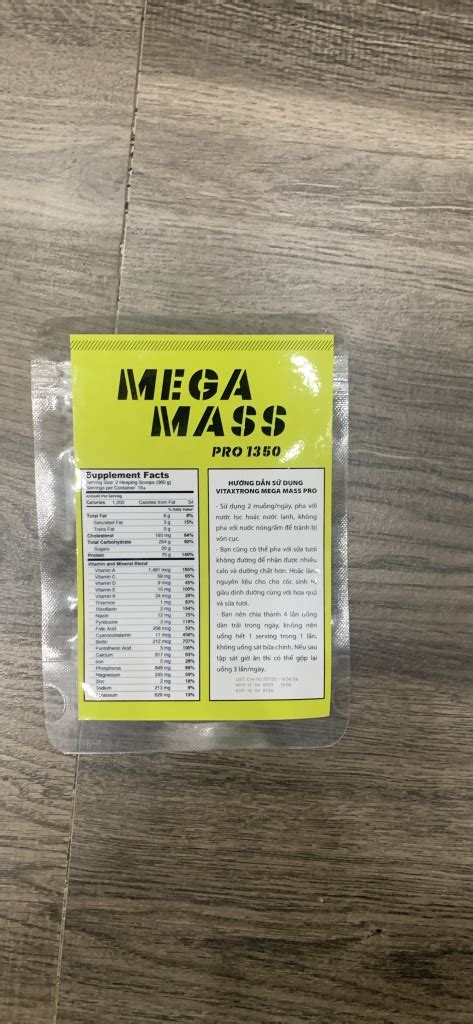 Sample Mega Mass Wheysinhvien