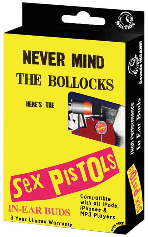 Sex Pistols In Ear Buds By The Sex Pistols Headphonesearbuds