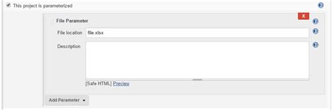 Excel How To Upload A Xlsx File To Jenkins Job Stack Overflow