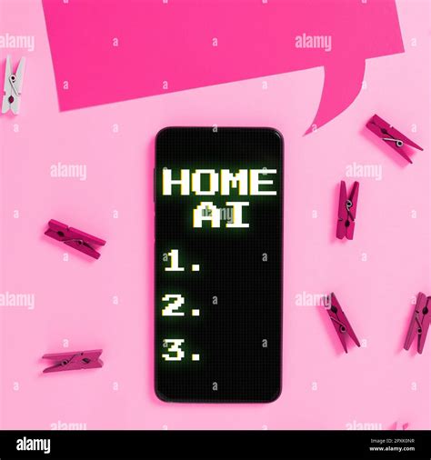 Conceptual Caption Home Ai Business Approach Home Solution That