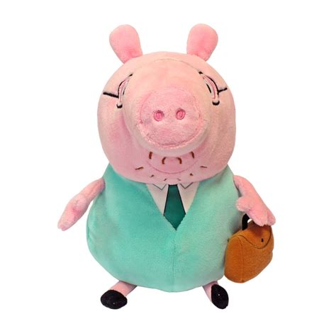 Мягкая игрушка PEPPA PIG Папа Свин с кейсом — купить в интернет ...