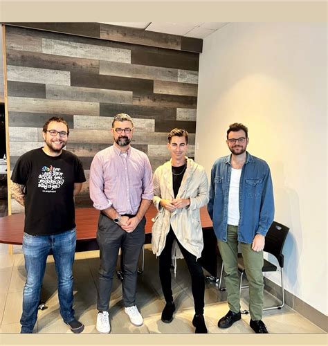 Rafaël Provost On Linkedin Belle Visite De Léquipe Du Projet De