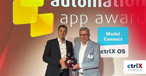 ctrlx os app model connect gewinnt automation app award ctrlx automation