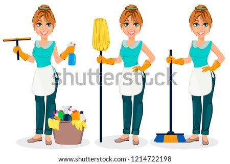 Cartoon Cleaning Lady Clipart Free Download On Clipartmag