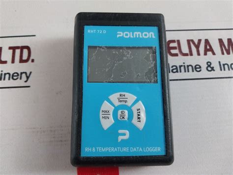 Polmon Rht 72 D Rh And Temperature Data Logger Aeliya Marine