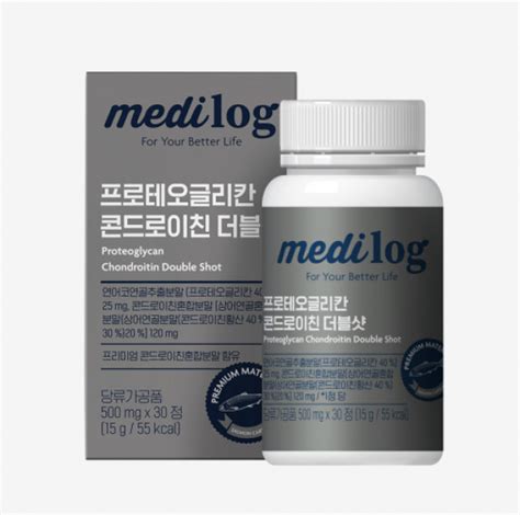 우주특가 소량재고 50개한정 11 프로테오글리칸 콘드로이친 효능 더블샷 30정 1개월분 우주스토어