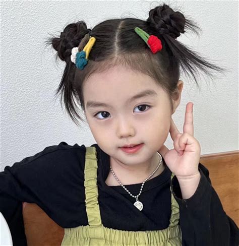小女孩秋冬扎发 可爱百搭巨软萌 儿童发型 美发站