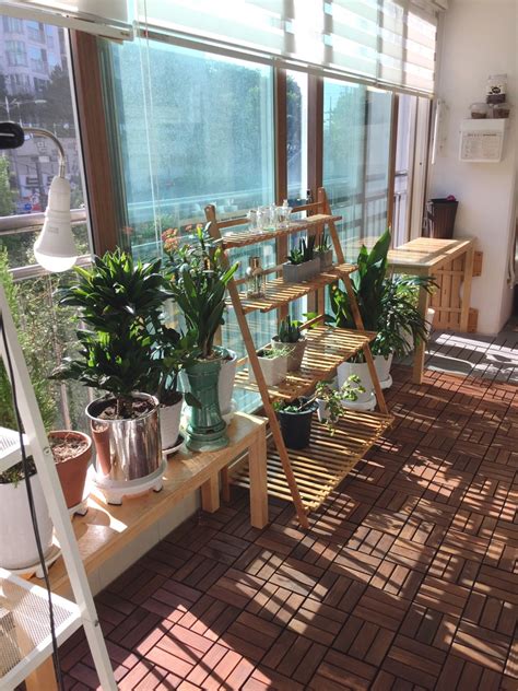 식물인테리어 베란다정원 꾸미기 우리집 홈가드닝가구 네이버 블로그