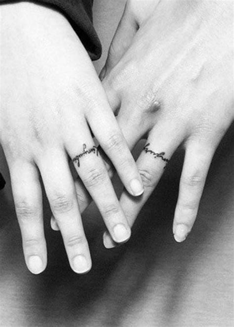 26 Charming Ring Tattoo Designs To Show Your Love And Commitment