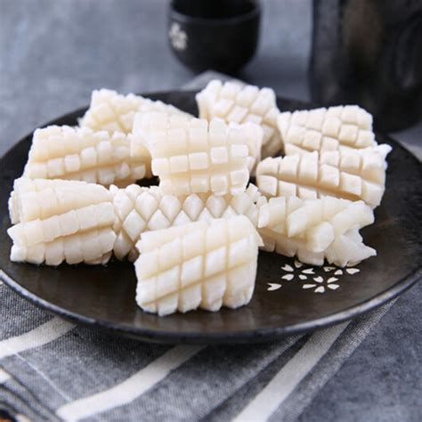 Frozen Squid Pineapple Cut 魷魚切花卷 800g Golden Voyage Ausgold Foods 澳津食品