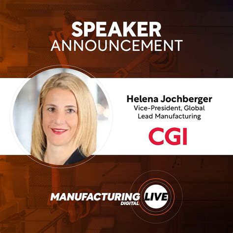 Looking Forward To Watching Cgis Helena Jochberger This Morning Talk