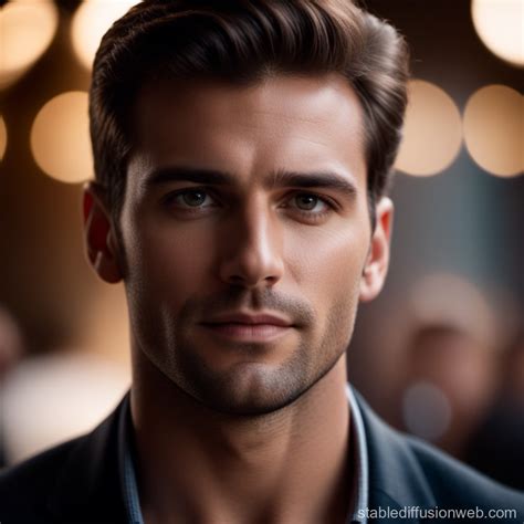 Mans Facial Expression Stable Diffusion Online