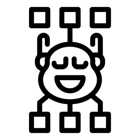 Happy Chatbot Enjoying Data Processing And Analysis 48299589 Vector Art At Vecteezy