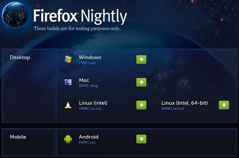 Download FIREFOX Nightly Browser Latest Build Best Hacks