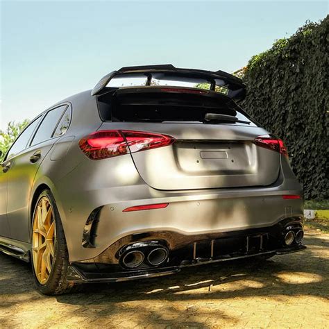 Ow Rear Wing Spoiler Mercedes A Class A45 S Aero Pack W177 19 Gloss B