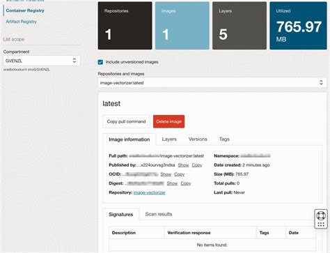 How To Create An Oci Container Registry And Upload Container Images Gerald On It