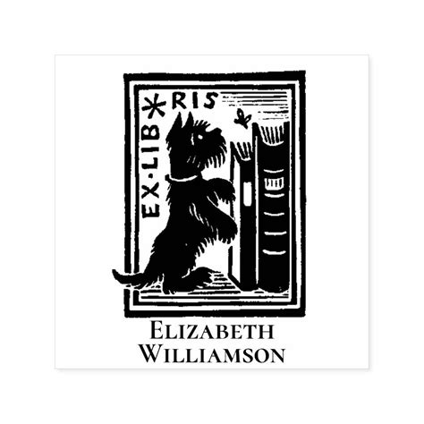 Stacked Books Ex Libris Stamp Artofit