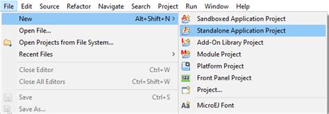 Build And Run An Application — Microej Documentation