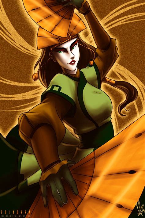 Kyoshi By Solkorra On Deviantart Avatar Kyoshi Avatar Airbender
