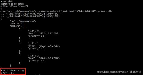 docker部署mongo集群 一主两从 docker mongodb集群 1主2从 csdn博客