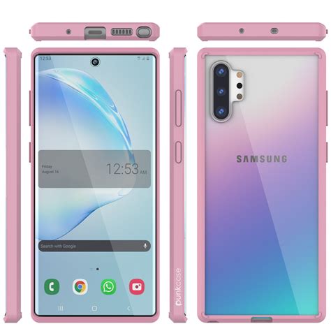 Galaxy Note 10 Plus Punkcase Lucid 20 Series Slim Fit Armor Crystal