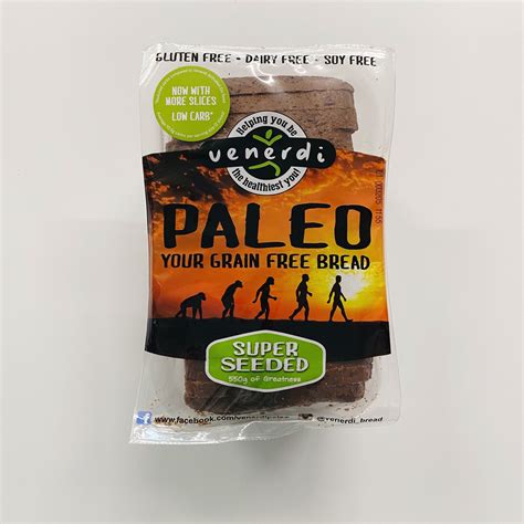 Venerdi Paleo Bread Super Seeded Valeries Pantry