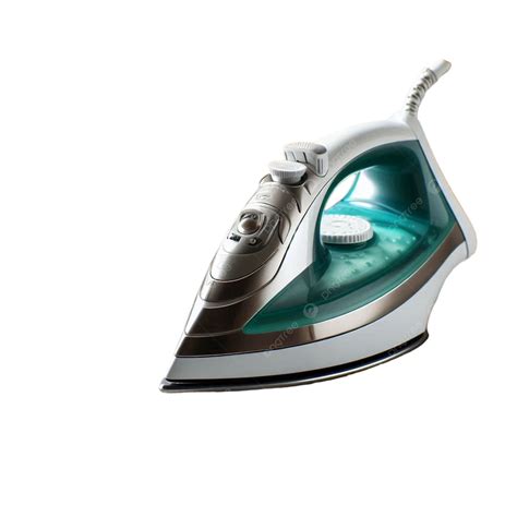 An Electric Iron On A Black Background Steam Iron Household Electric